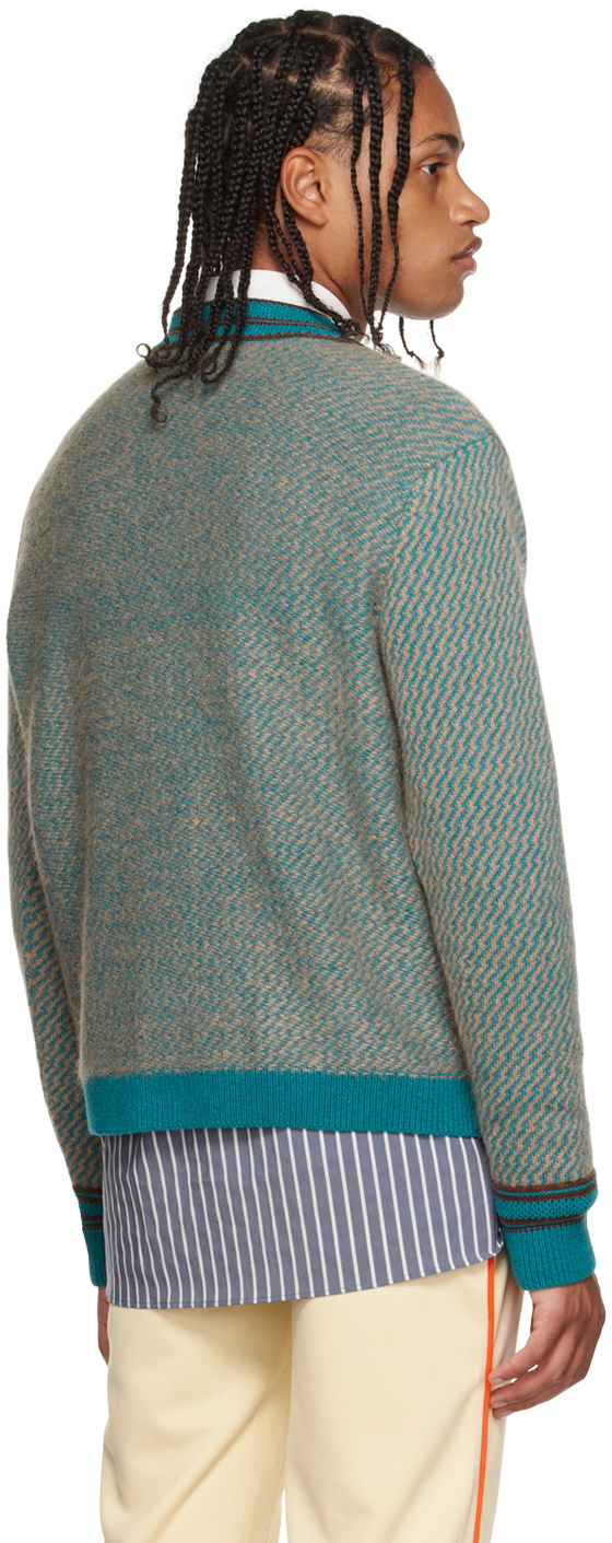 Wales Bonner Blue Chorus Sweater Wales Bonner