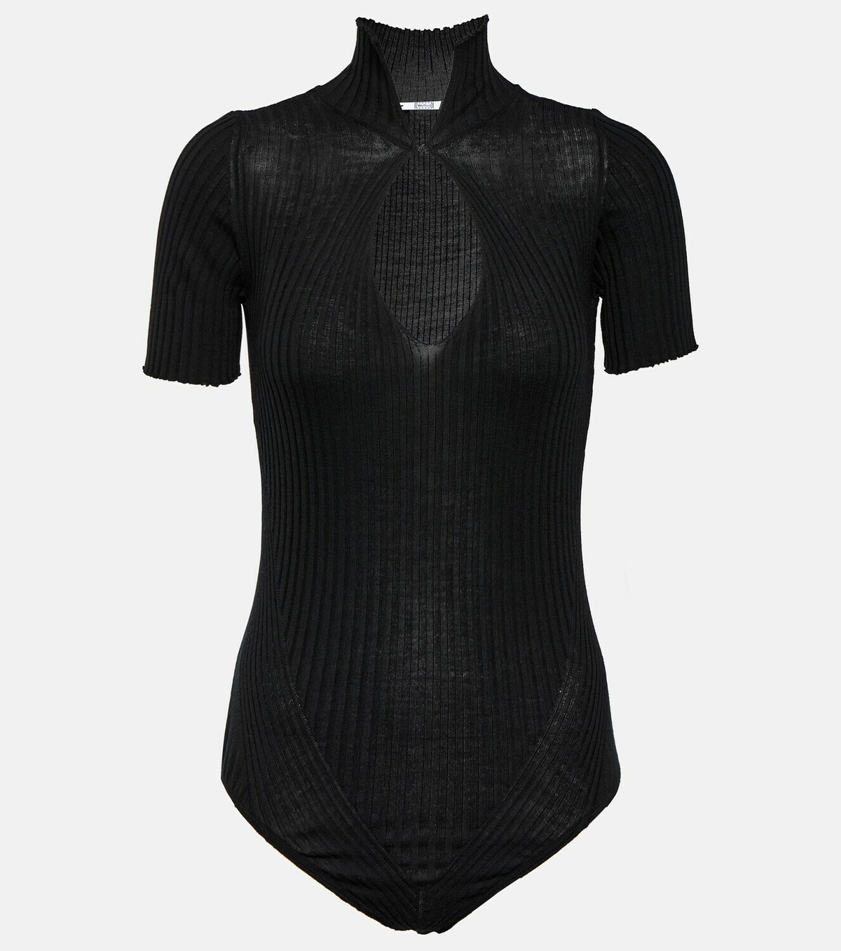 Wolford Ribbed-knit wool bodysuit Wolford