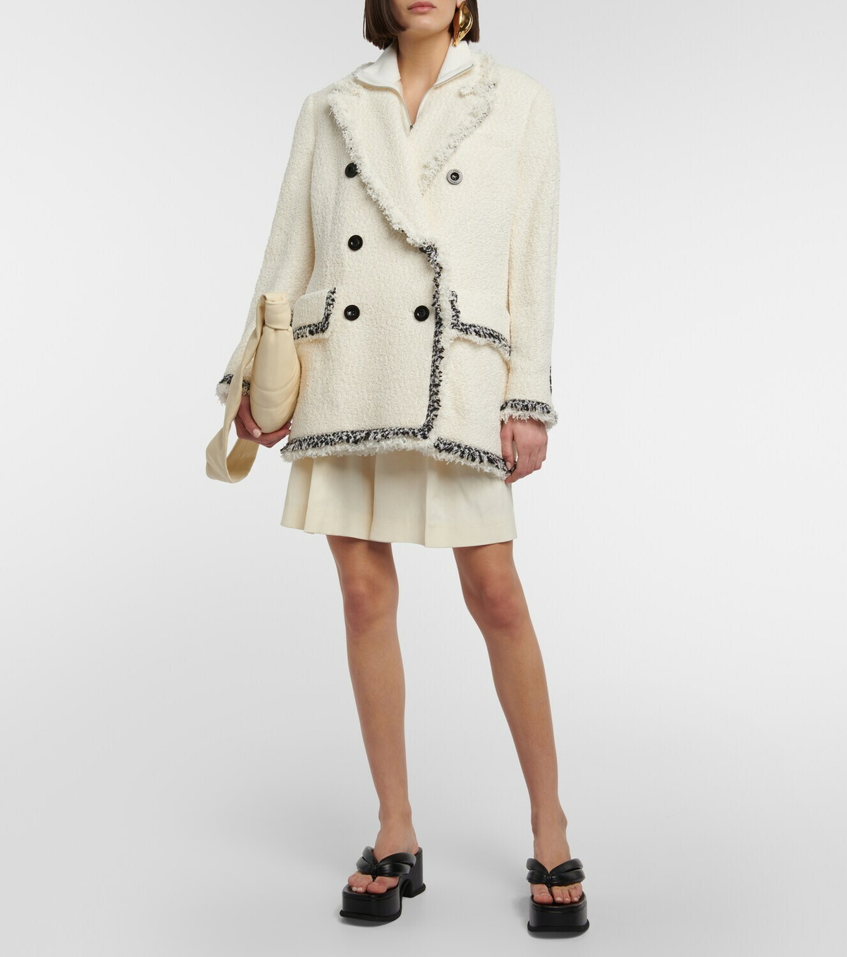 Sacai - Tweed jacket Sacai