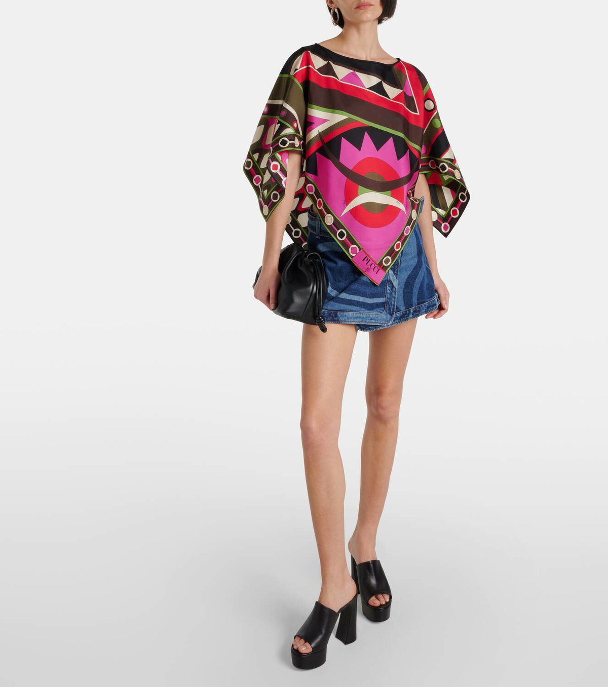 Pucci Vivara silk top Emilio Pucci