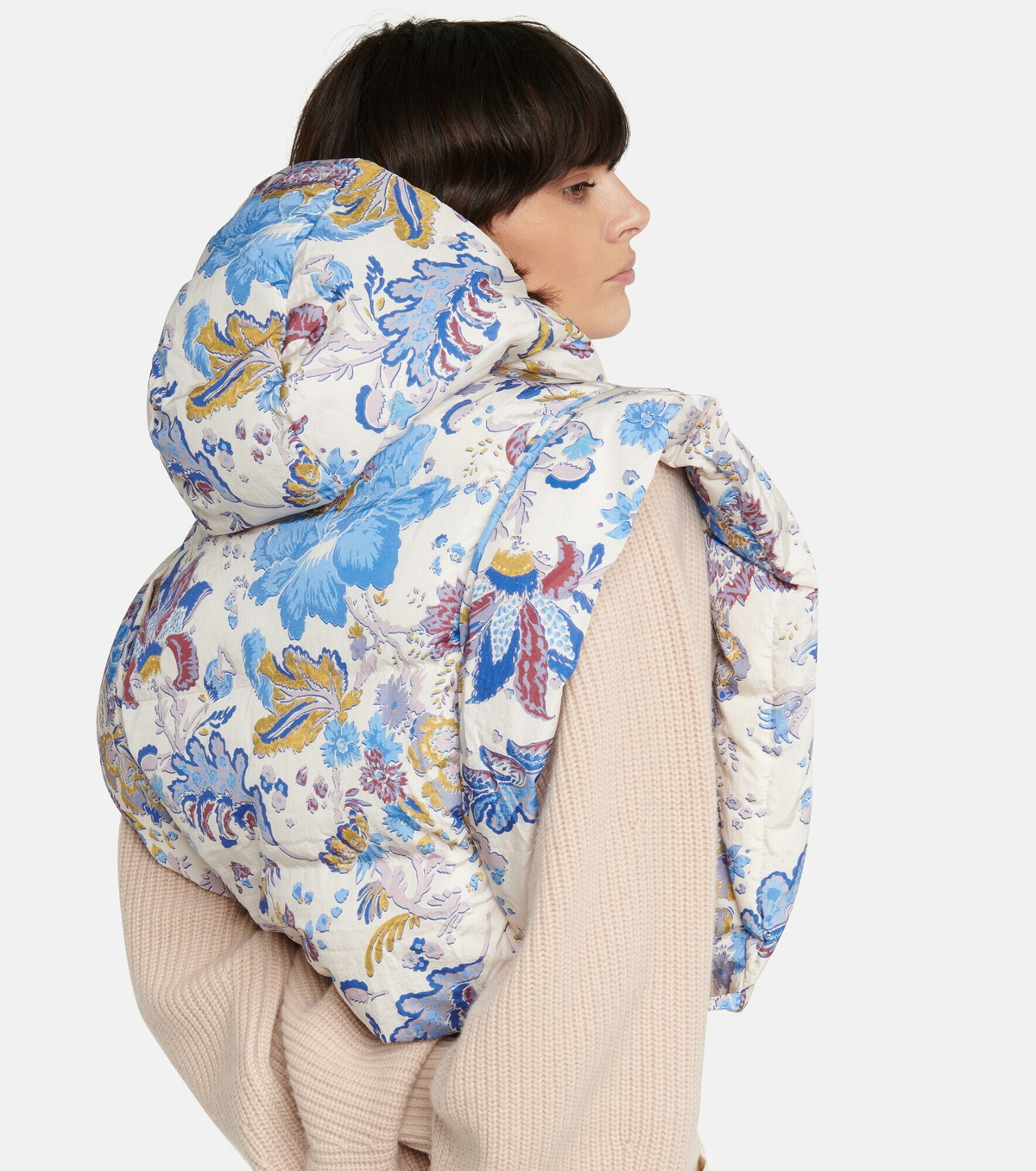 Isabel Marant - Hoodia floral padded hooded vest Isabel Marant