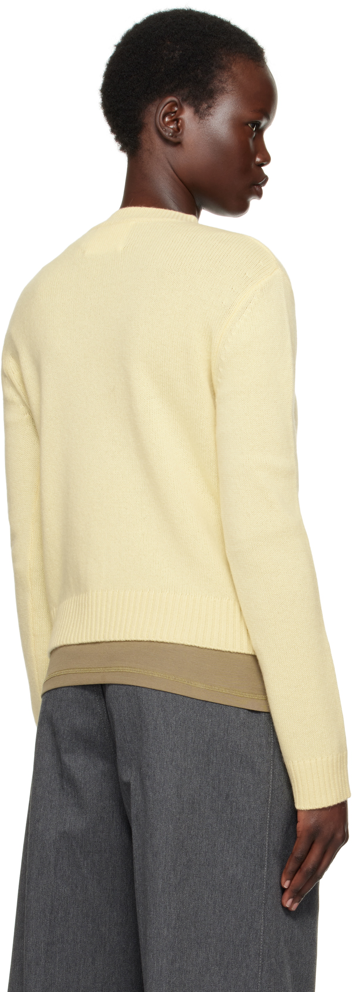 LISA YANG Yellow Mable Sweater Lisa Yang