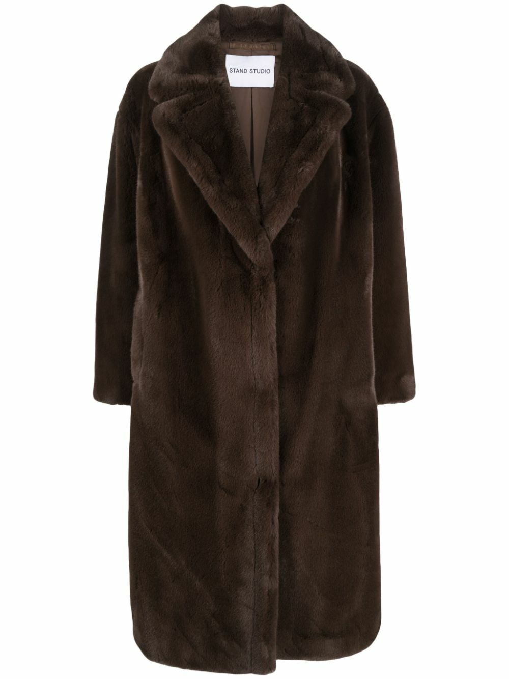 STAND - Maria Faux Fur Soft Teddy Coat Stand Studio