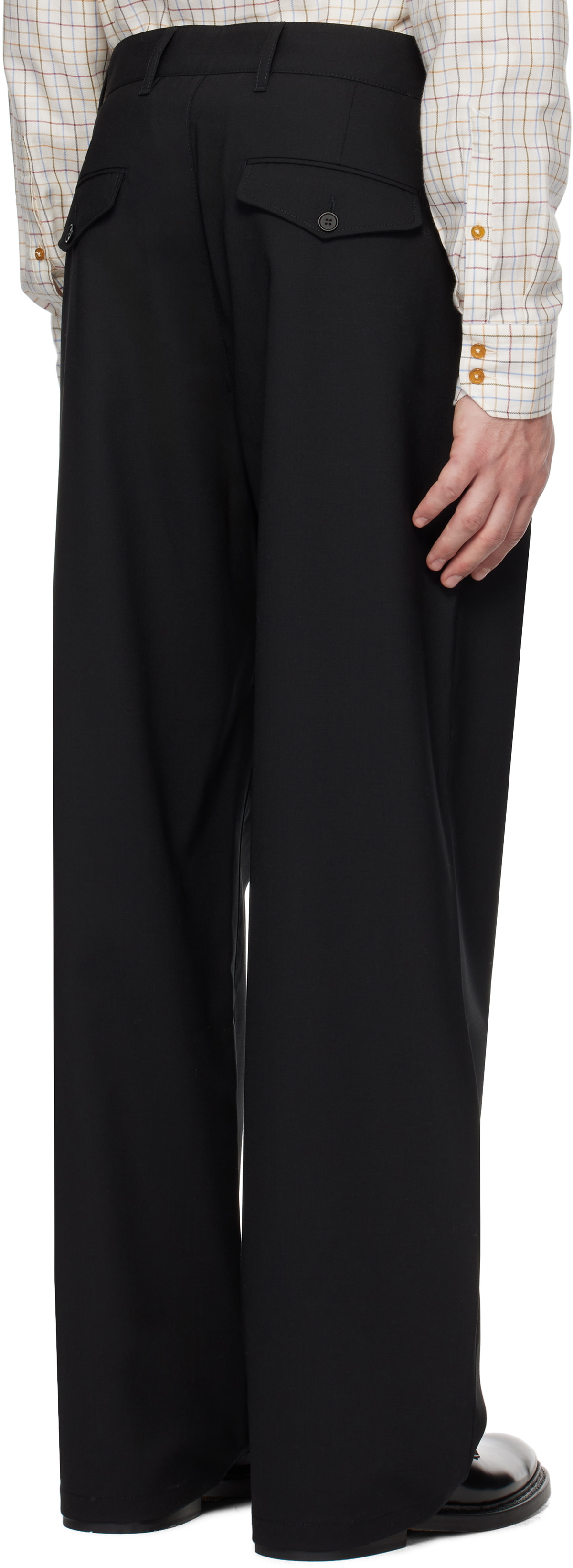 HOPE Black Wind Trousers HOPE