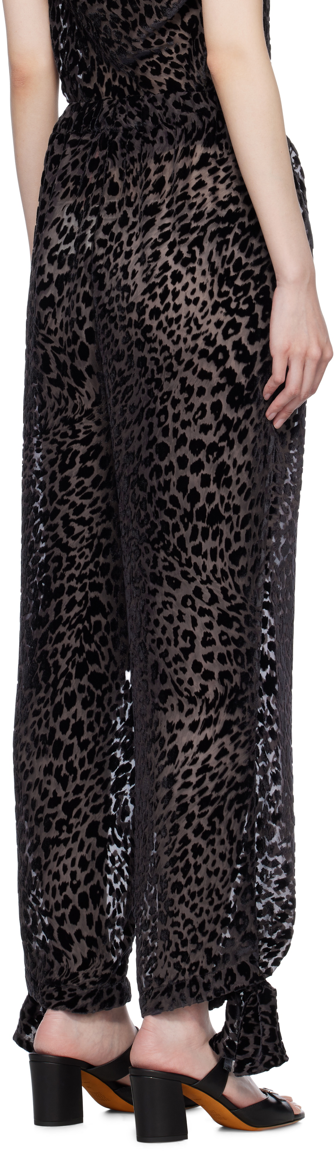 Caro Editions Black Coco Trousers Caro Editions