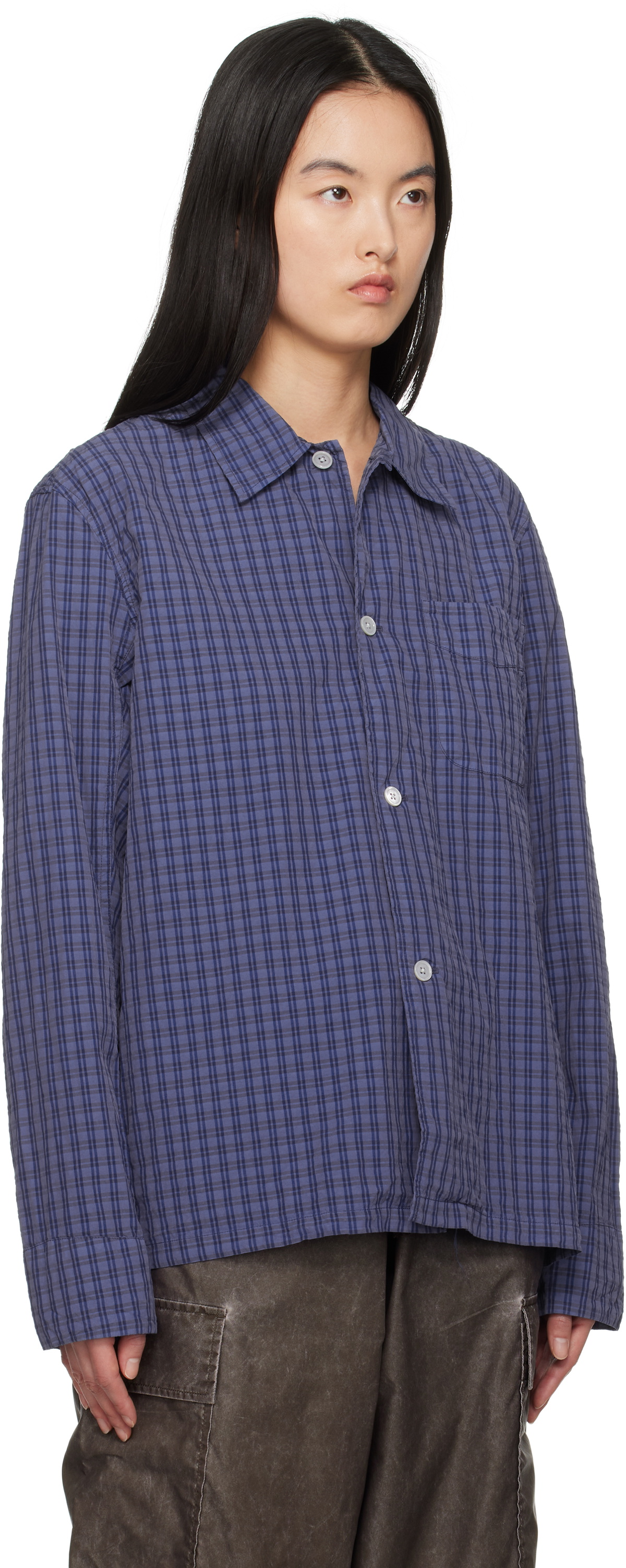 OUR LEGACY Blue Box Shirt Our Legacy