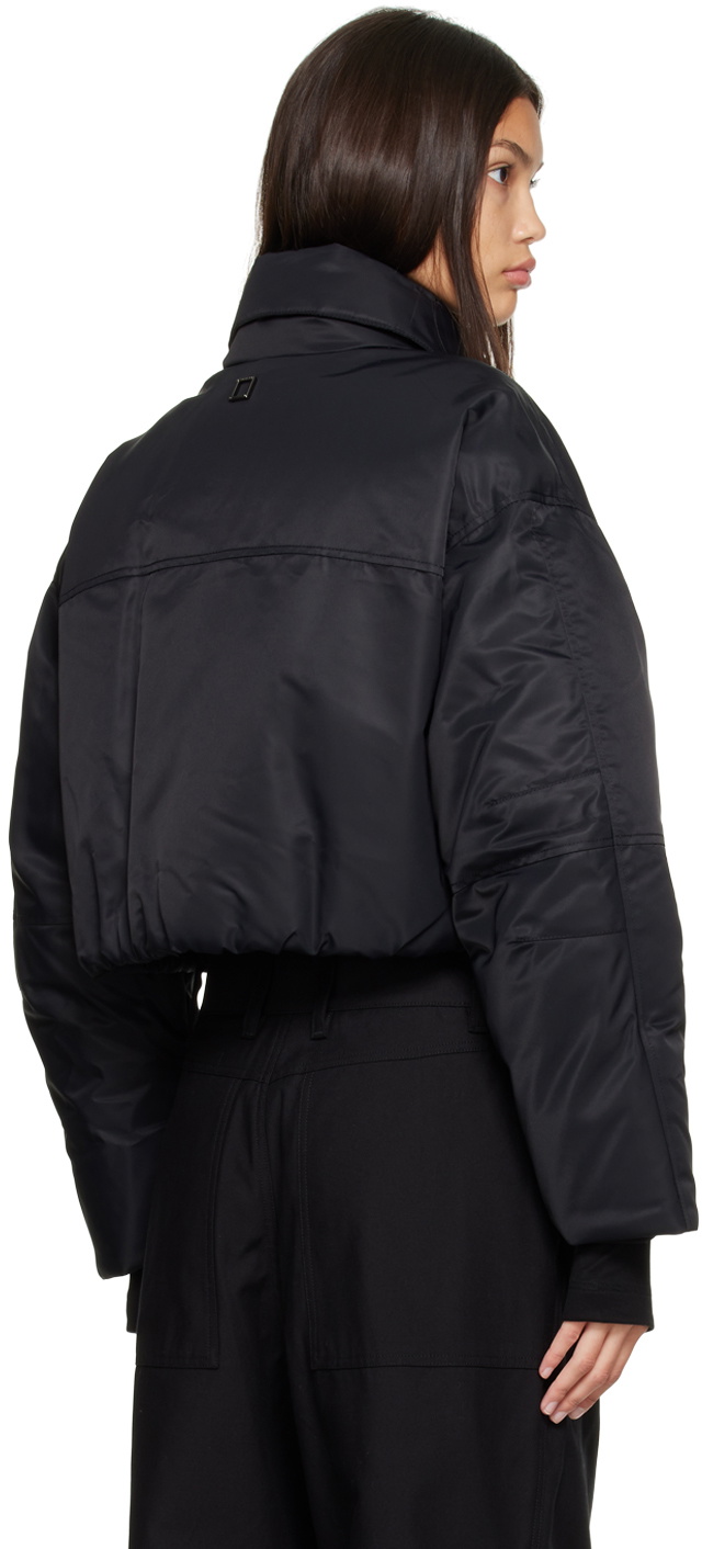 Wooyoungmi Black Puffer Down Jacket Wooyoungmi