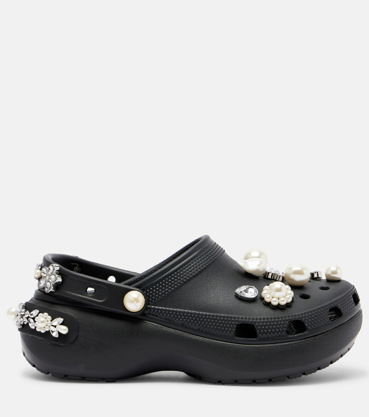Simone Rocha x Crocs embellished platform clogs Simone Rocha