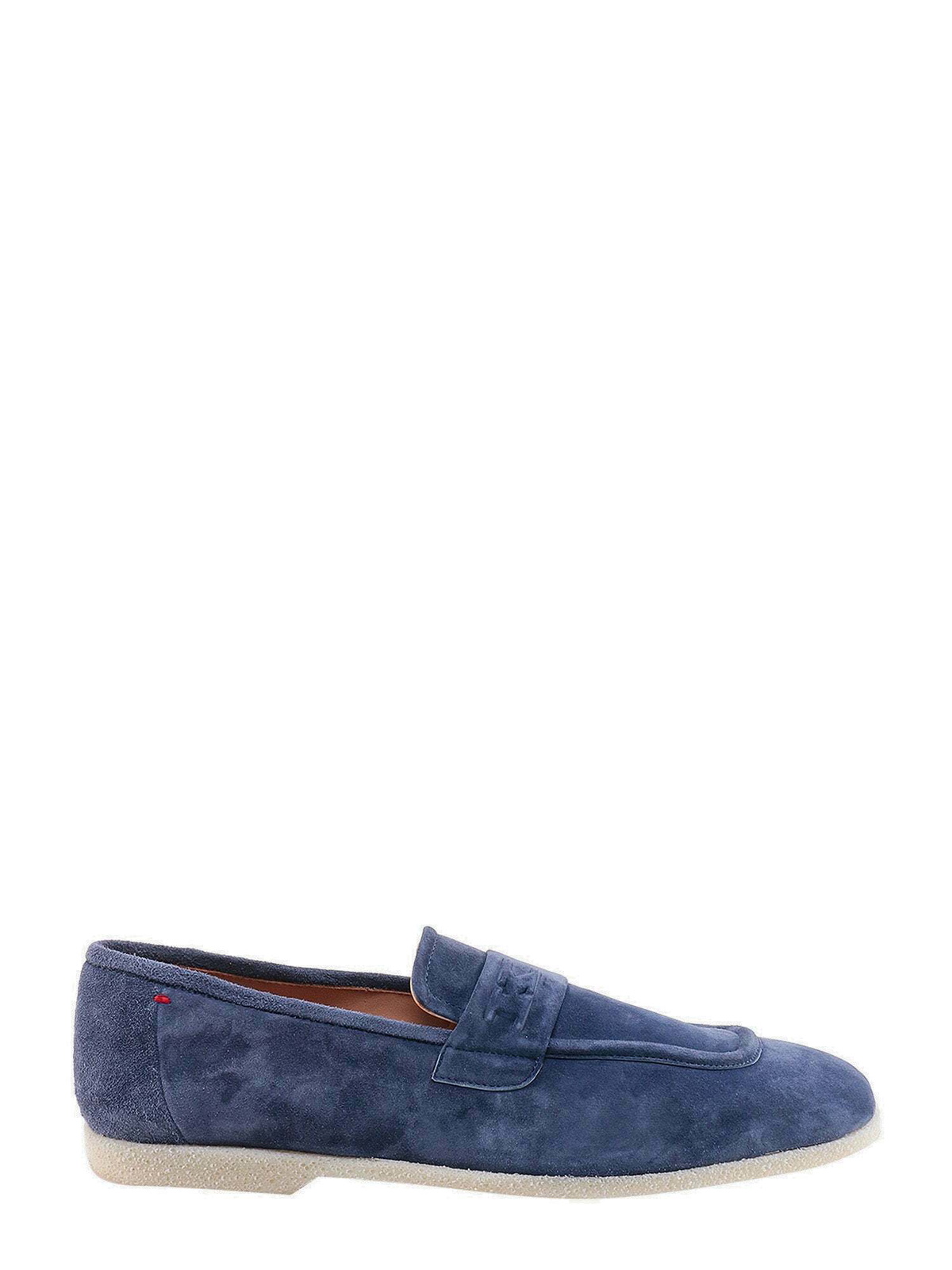 Kiton Ciro Paone Loafer Blue Mens Kiton