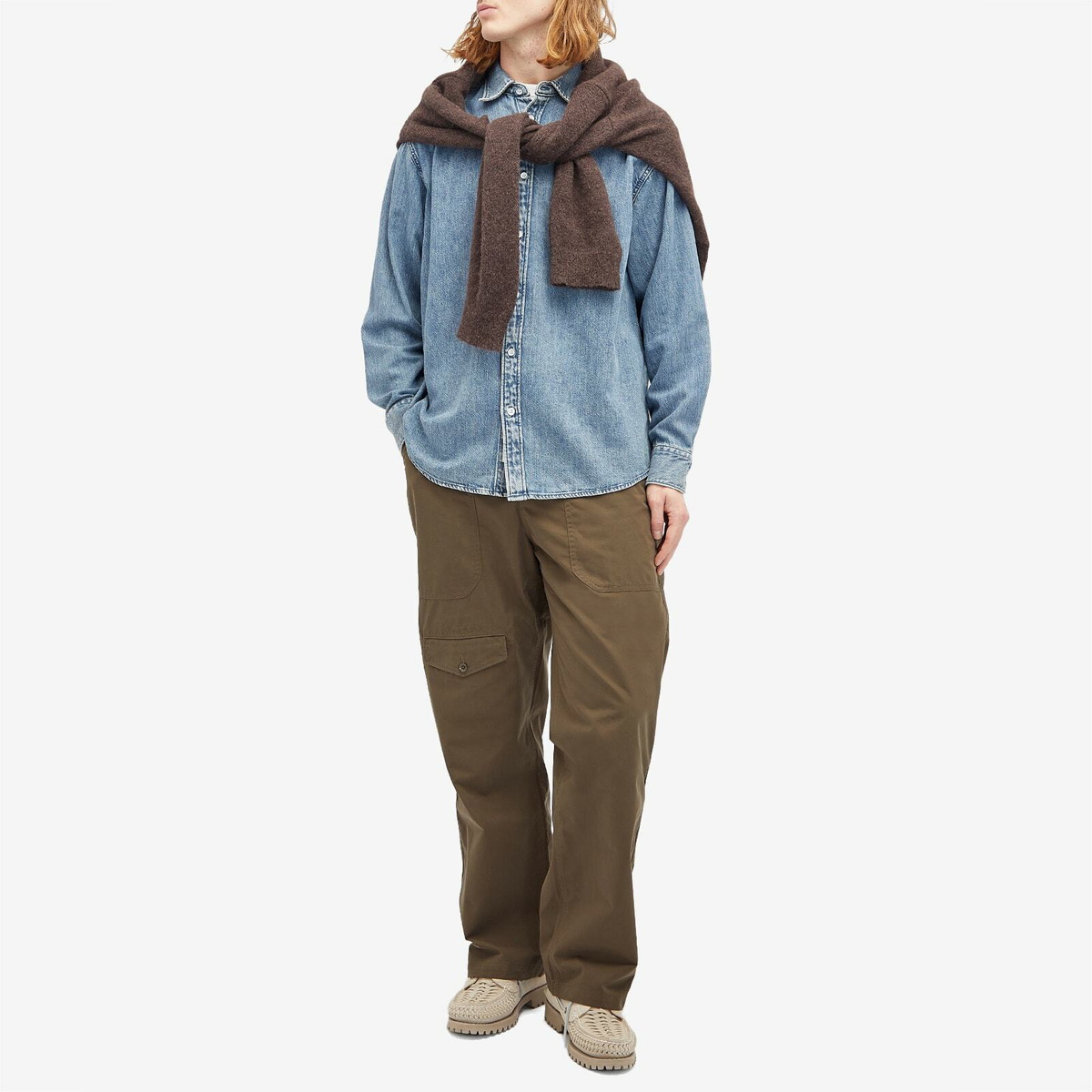 Rag & Bone Men's Samson Trousers in Gravel Rag and Bone