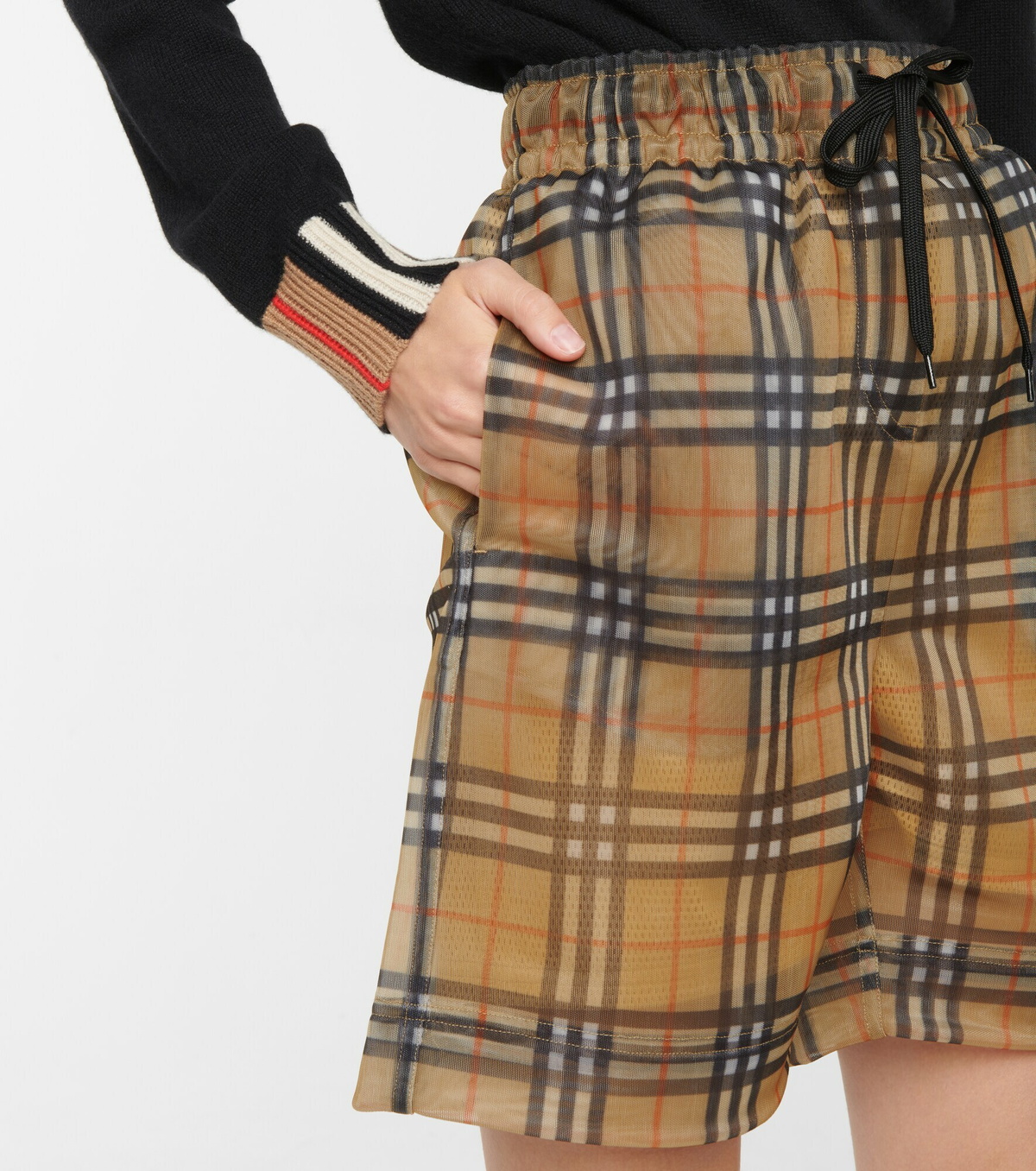 Burberry - Vintage Check mesh shorts Burberry
