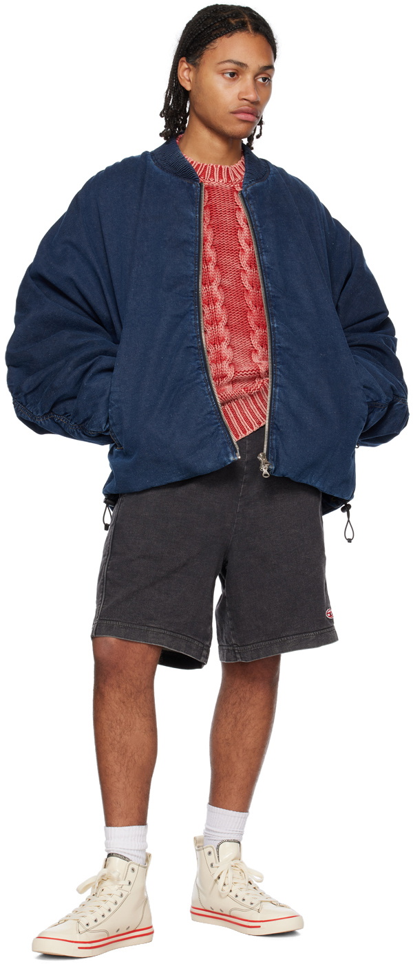 Diesel Red K-Elsius Sweater Diesel