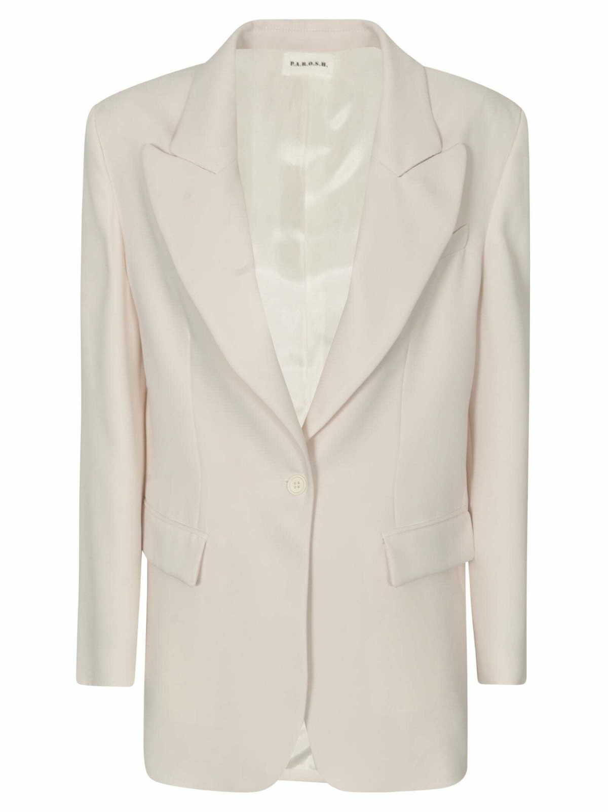 Parosh Cream Colored Blazer Parosh