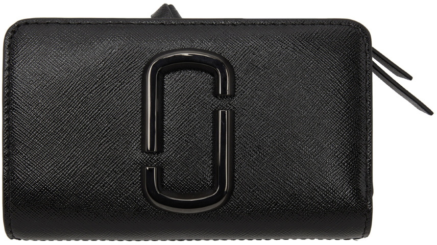 Marc Jacobs Black Snapshot Compact Wallet Marc Jacobs