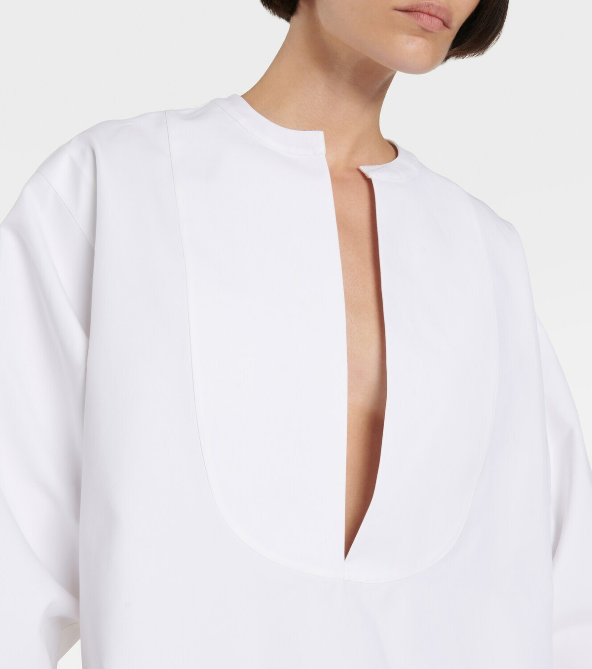 Alaïa Cotton Poplin Minidress AlaÏa