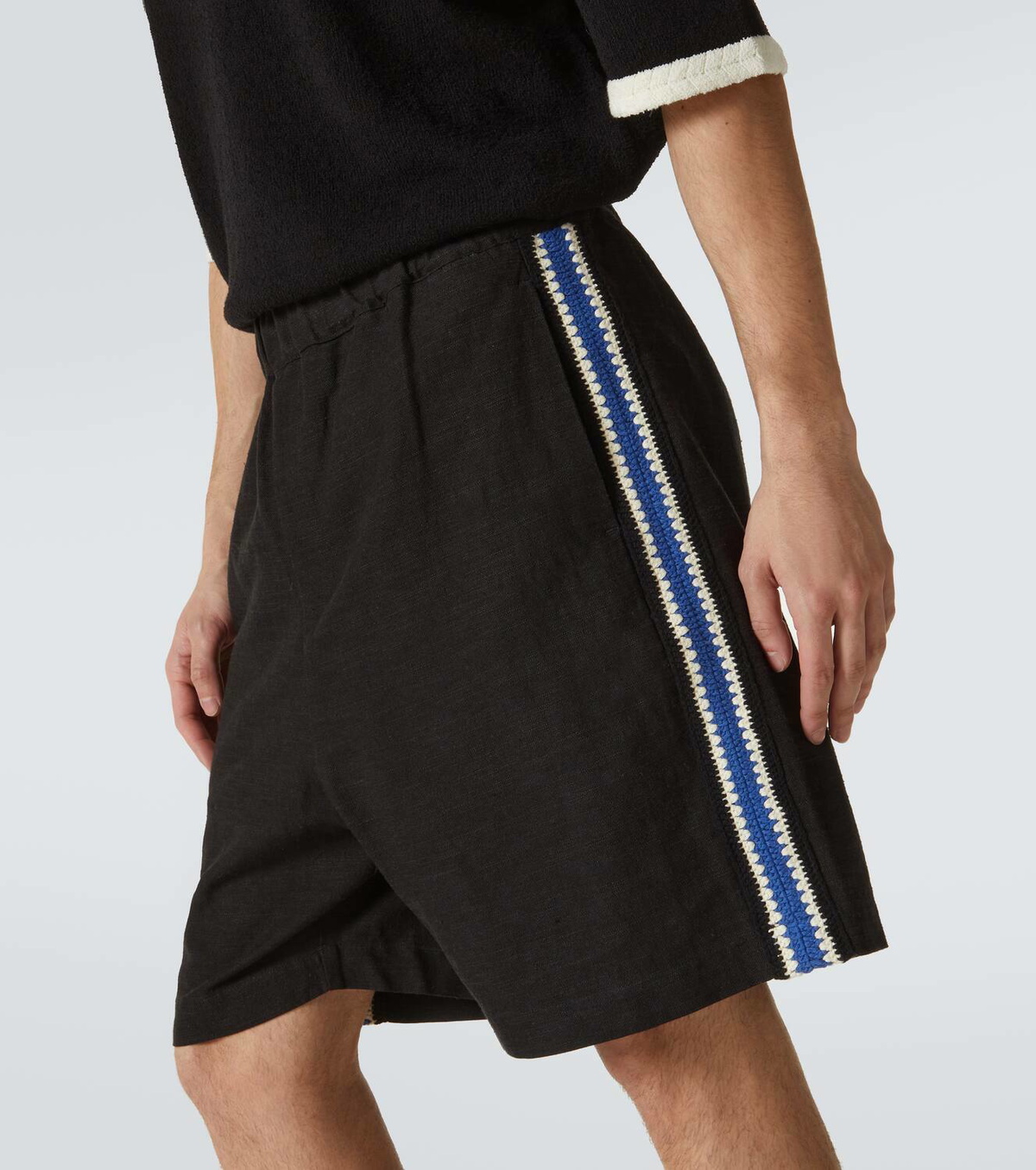 Commas Crochet-trimmed shorts Commas