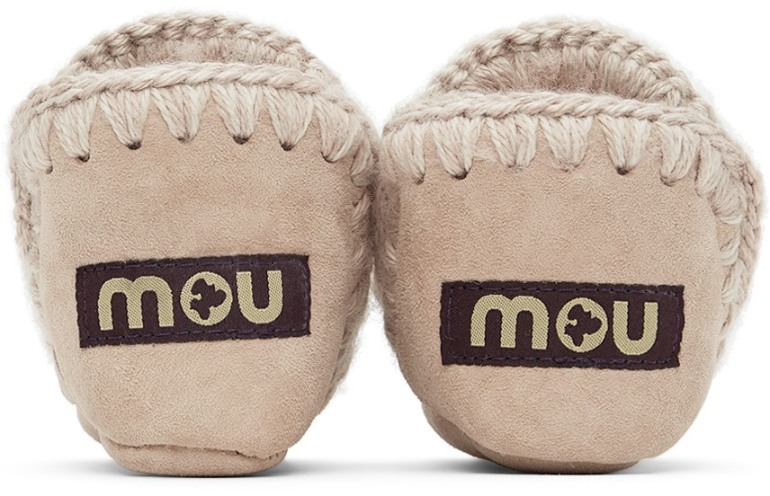 Mou Baby Taupe Suede Pre-Walkers Mounser