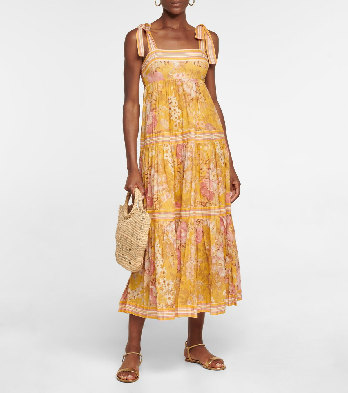 Zimmermann - Floral cotton maxi dress Zimmermann