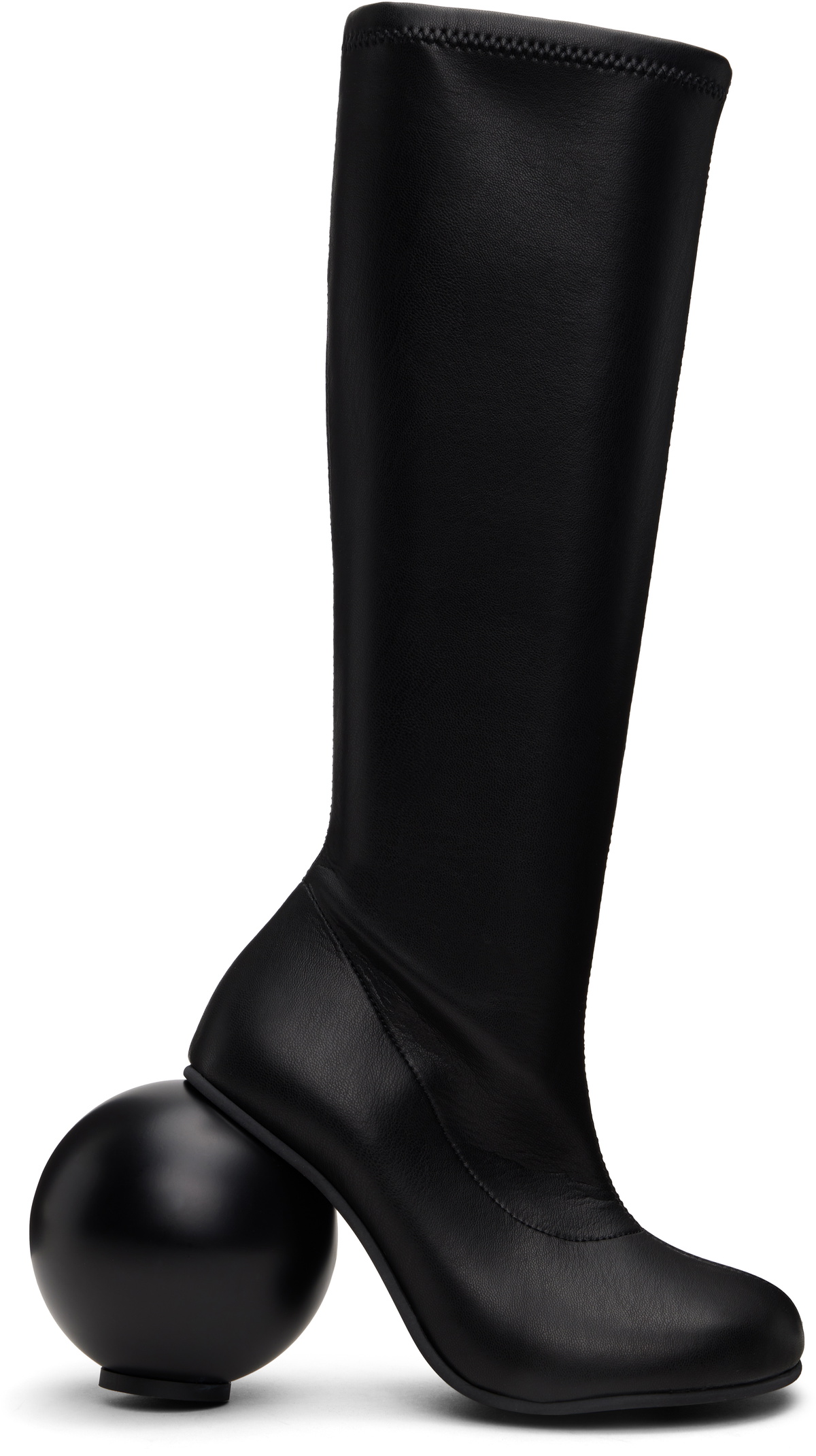 YUME YUME Black Ball Tall Boots Yume Yume