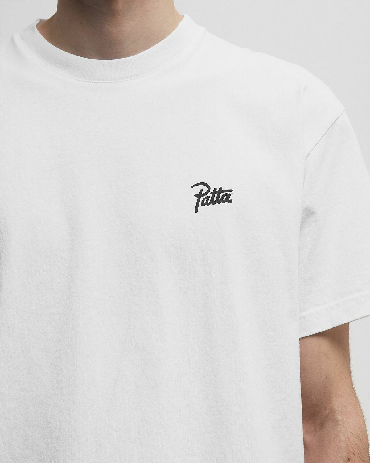 PATTA Biker Tee White Mens Shortsleefe Patta
