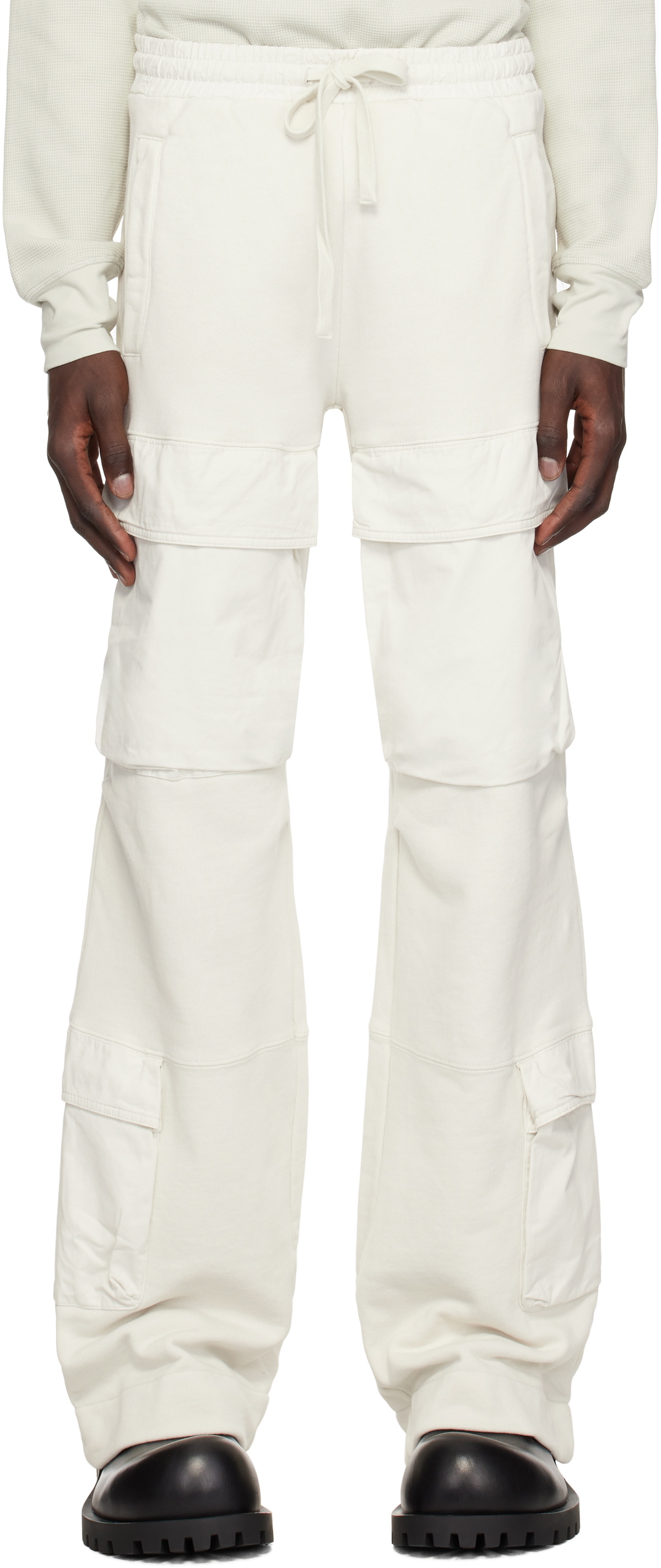 Entire Studios Off-White Utility Cargo Pants Entire Studios