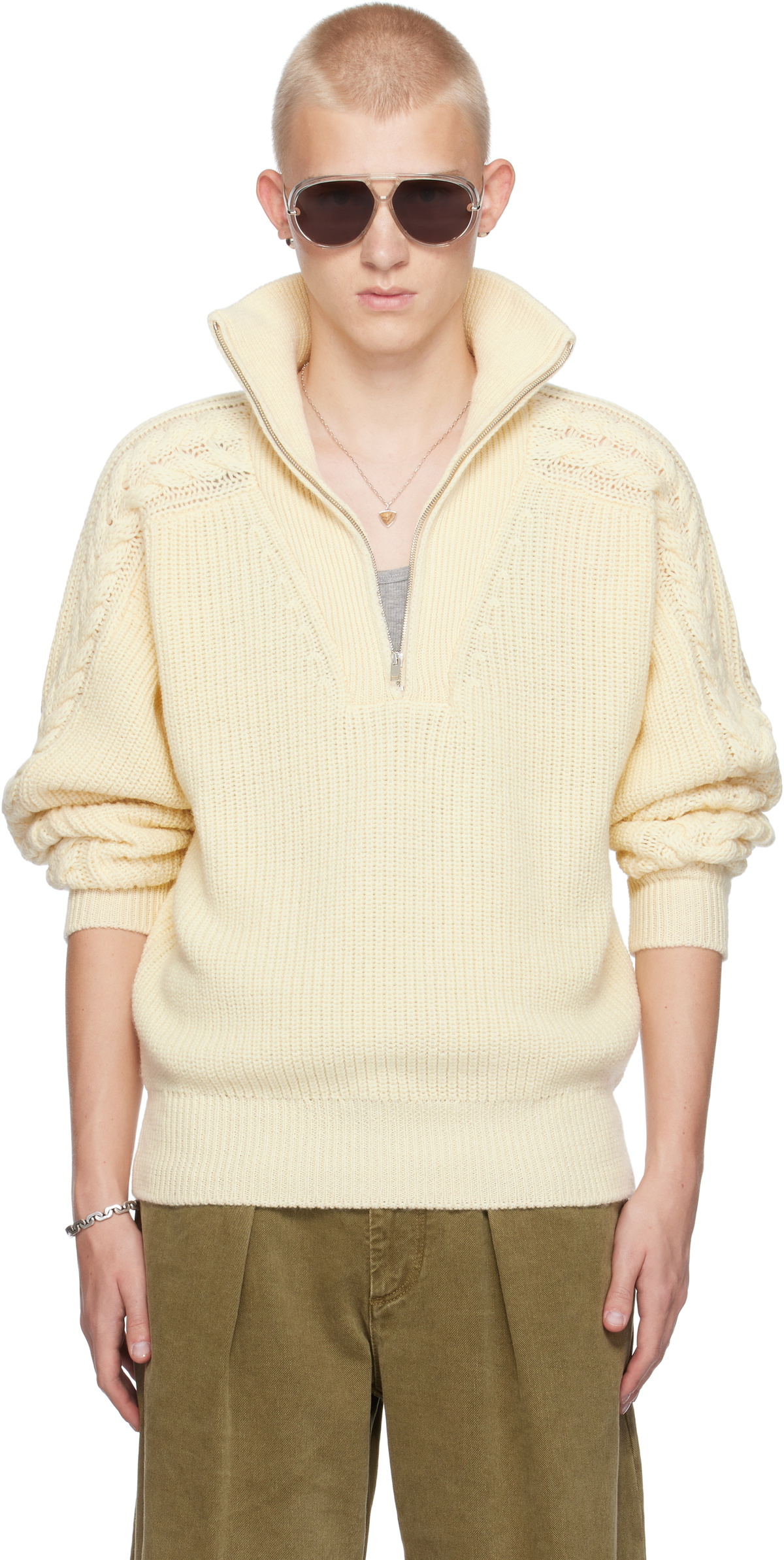 Isabel Marant Off-White Lenz Sweater Isabel Marant