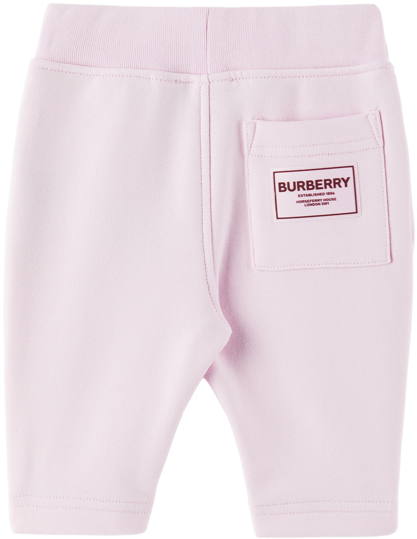 Burberry Baby Pink Thomas Bear Lounge Pants Burberry