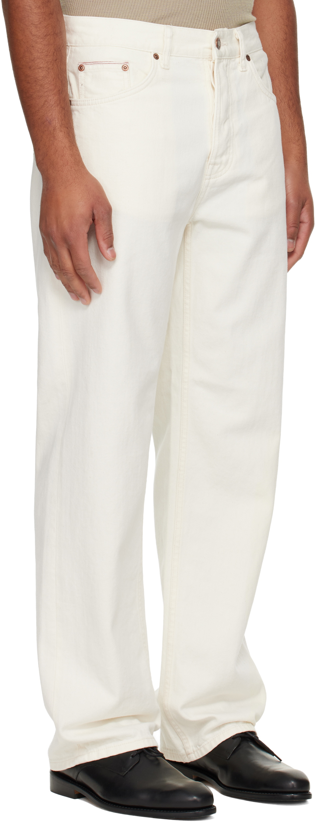 Nudie Jeans Off-White Tuff Tony Jeans Nudie Jeans Co