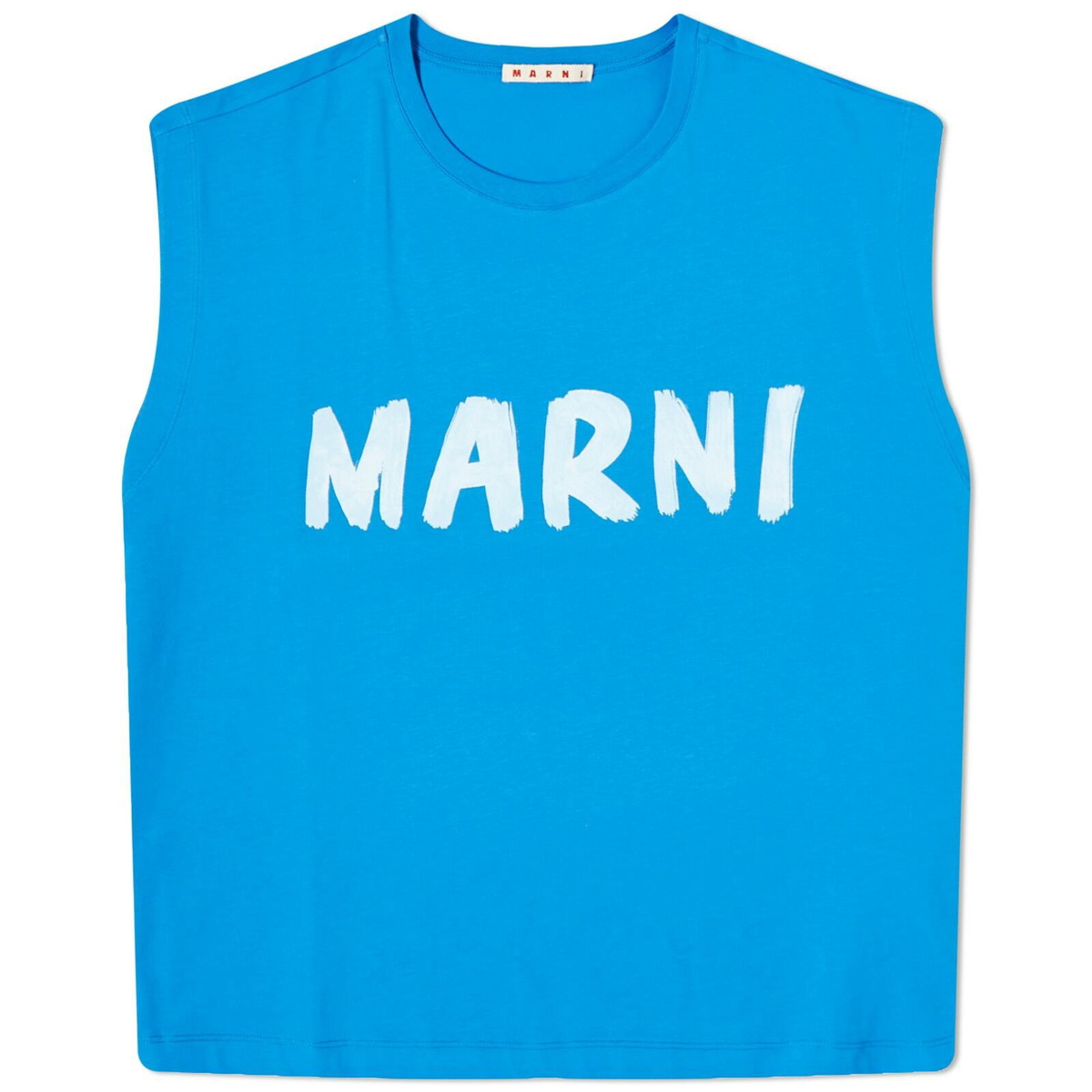 Marni Women's Logo Tank Top in Neptune Marni