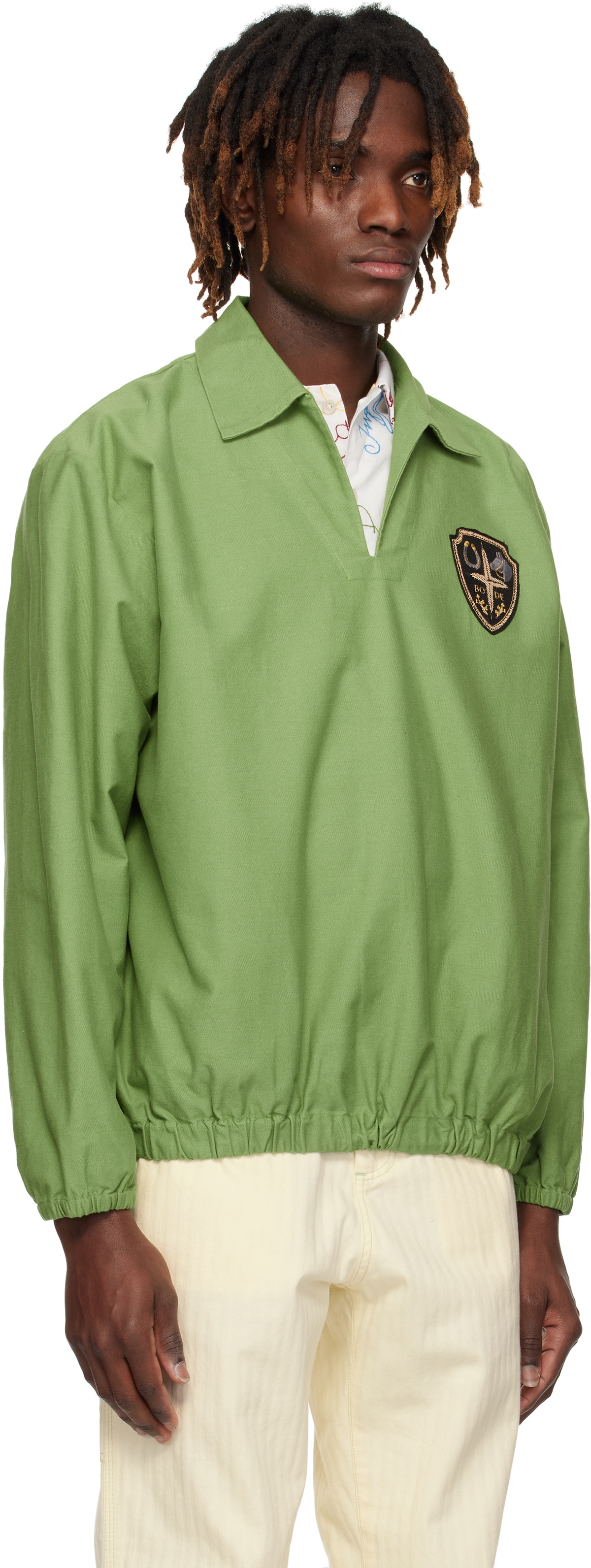 Bode Green Golf Jacket Bode