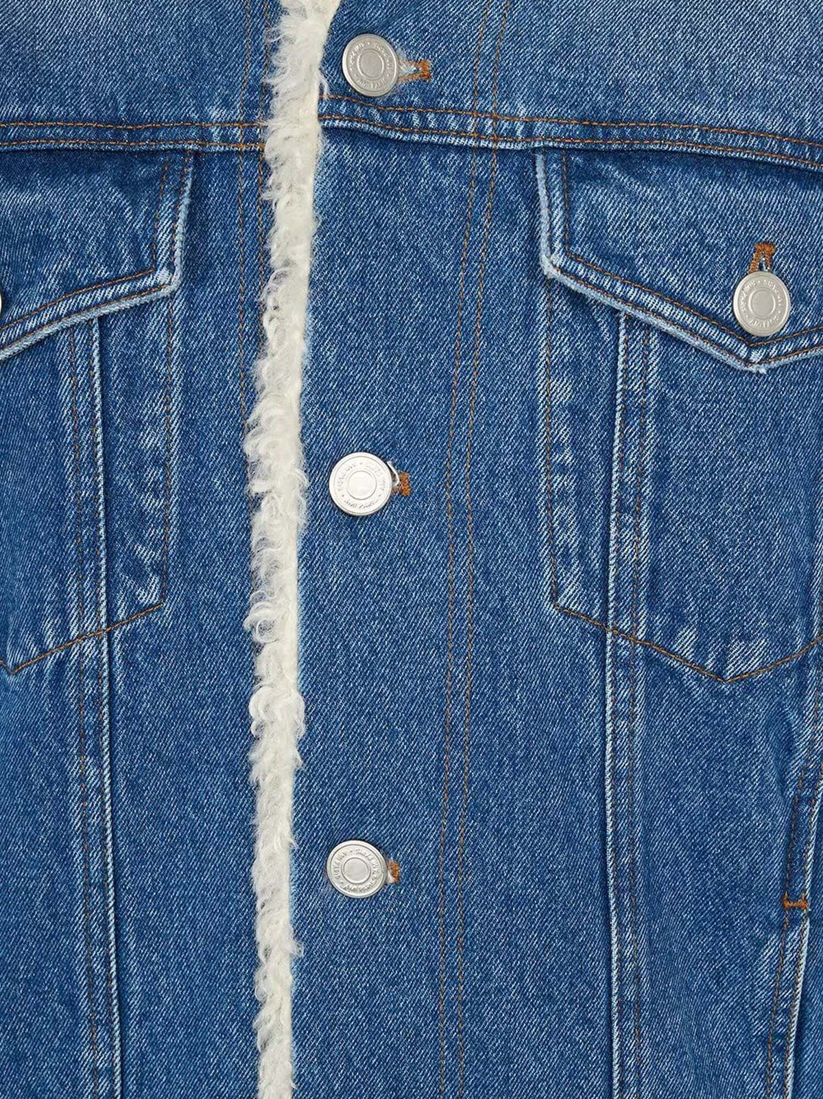 Ami Paris Jacket Blue Womens AMI