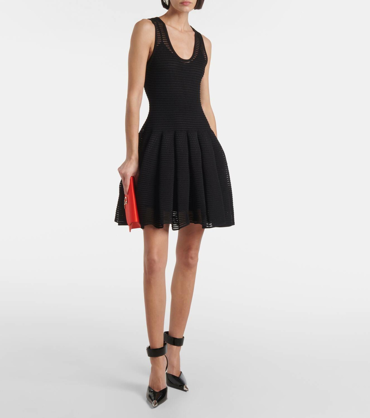 Christian Louboutin Lock Me Up 100 embellished leather pumps Christian ...