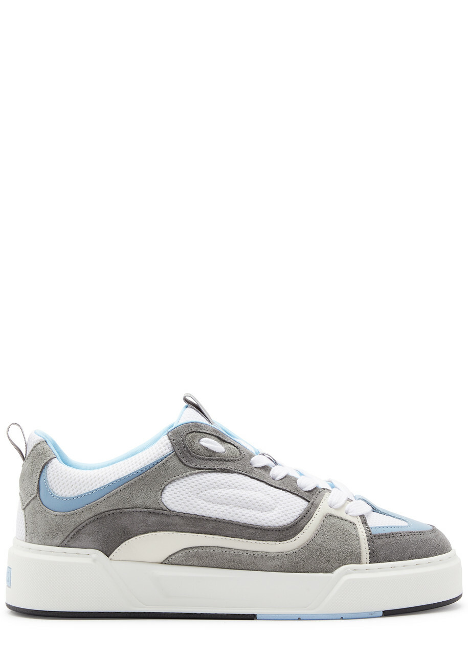 Cleens Essential Skate Panelled Mesh Sneakers Blue Cleens