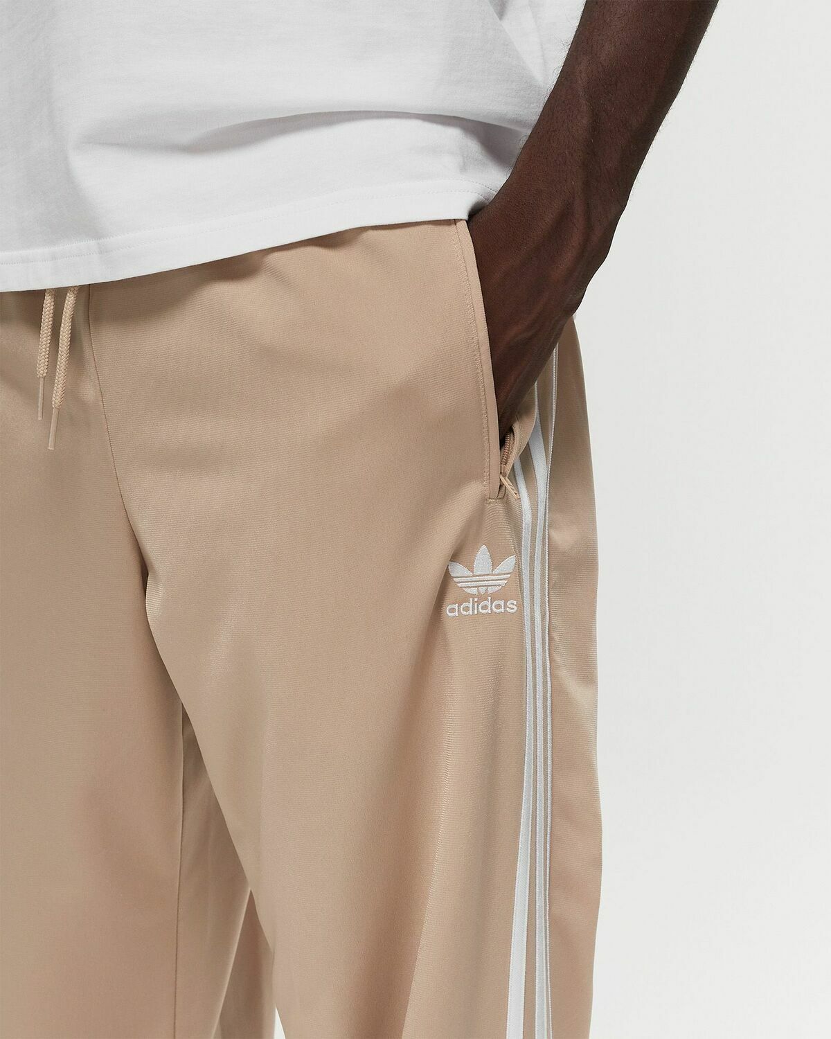 Adidas Firebird Trackpant Beige Track Pants adidas