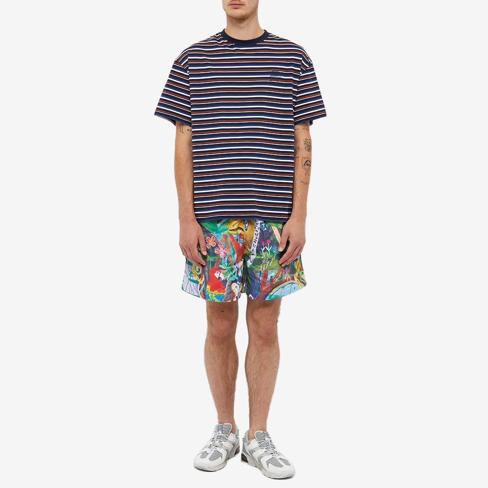 Good Morning Tapes Men's World Peace Swim Short in Jungle Good Morning ...