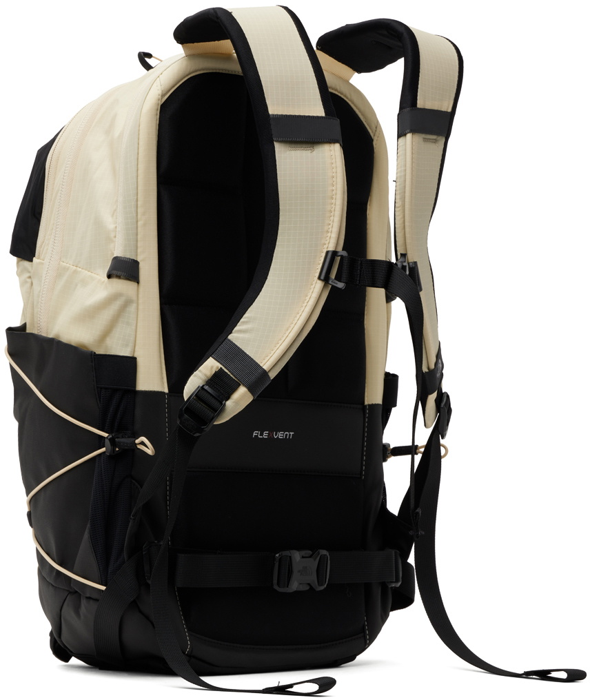 The North Face Beige & Black Borealis Backpack The North Face