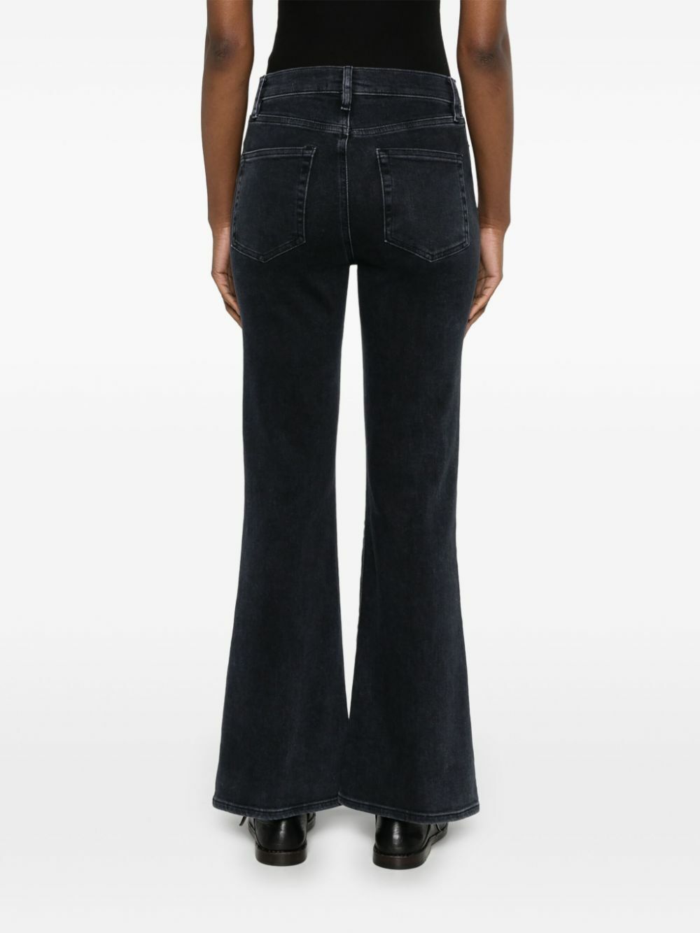 FRAME Black Bootcut Jeans Frame Denim