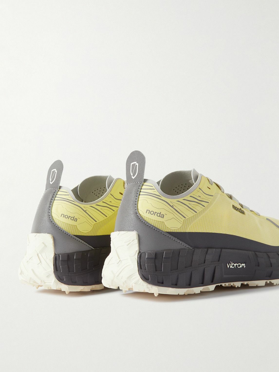 norda - 001 Mesh Running Sneakers - Yellow Norda