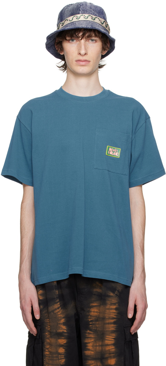 Brain Dead Blue Tubes T-Shirt Brain Dead