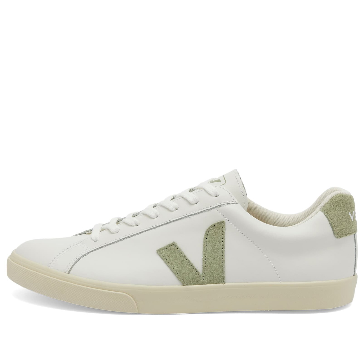 Veja Men's Esplar Logo Sneaker in Extra White/Clay VEJA