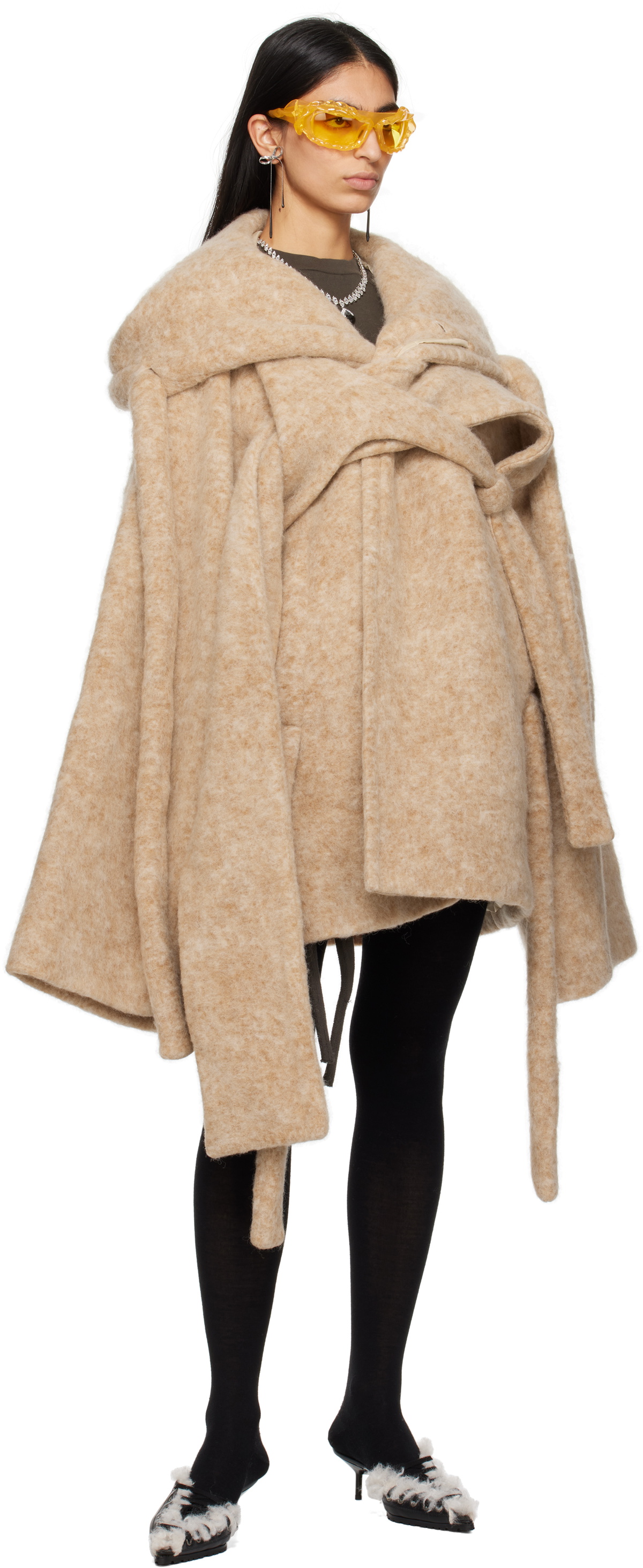 Ottolinger Beige Cozy Coat Ottolinger