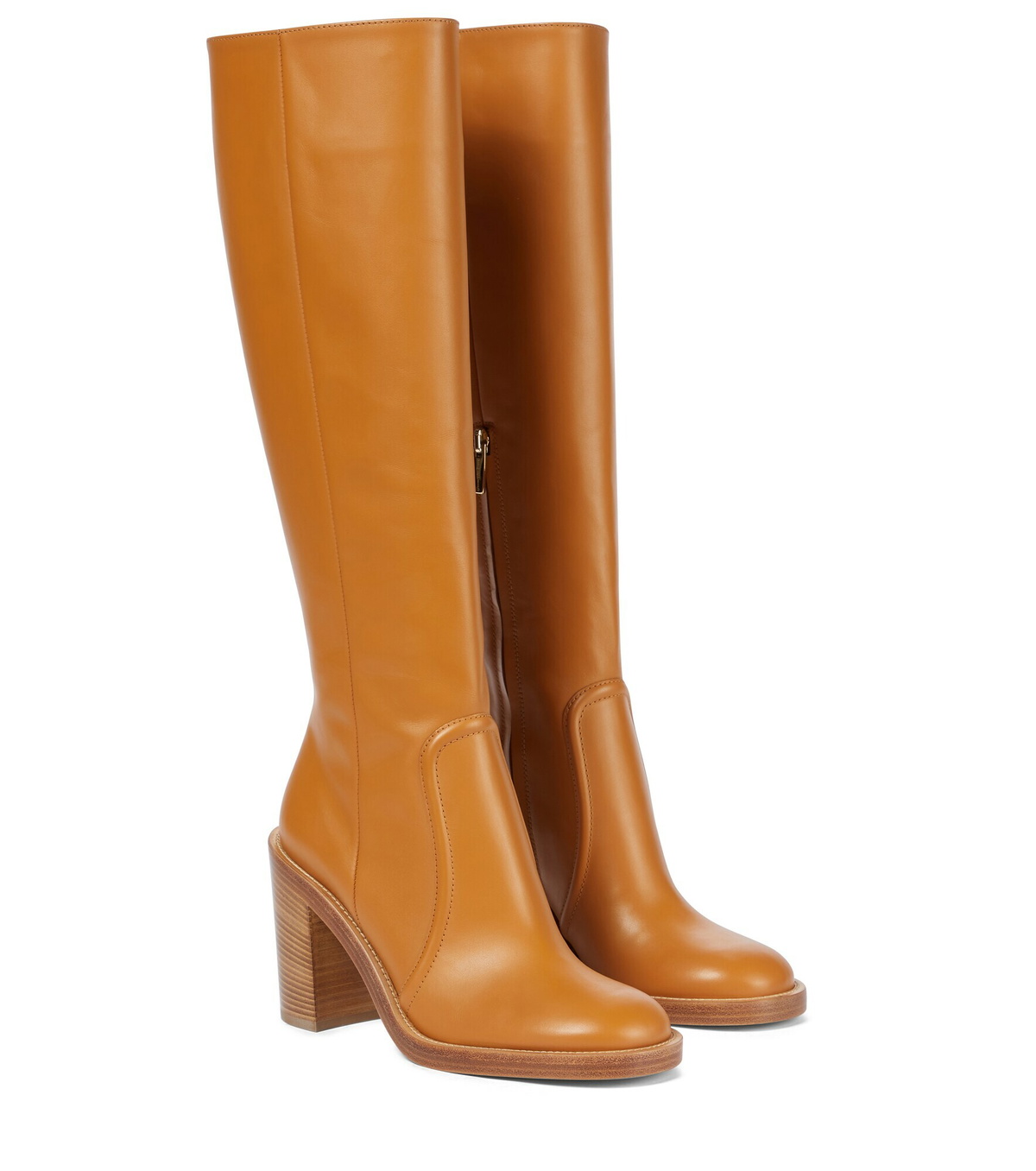 Gianvito Rossi - Conner leather knee-high boots Gianvito Rossi