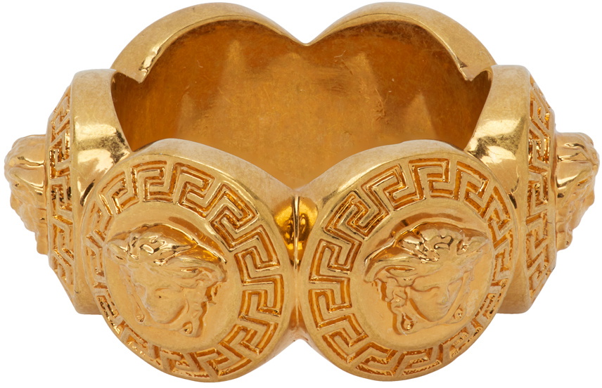 Versace Gold Tribute Medusa Ring Versace