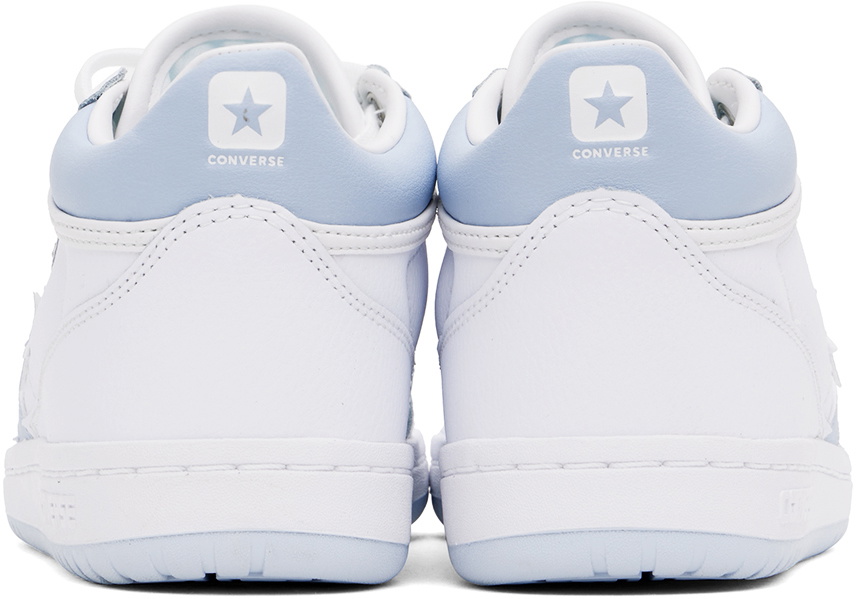 Converse White & Blue CONS Fastbreak Pro Leather & Nylon Sneakers Converse