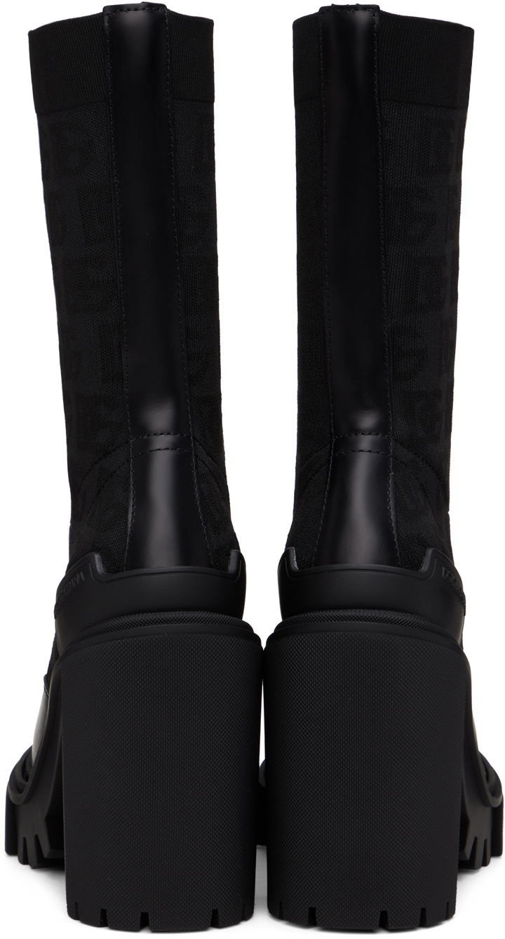 Dolce & Gabbana Black All-Over DG Boots Dolce & Gabbana
