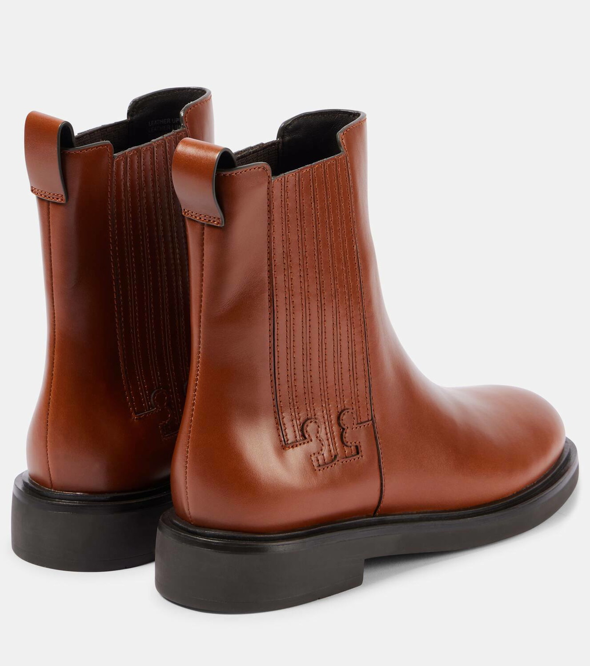 Tory Burch T Monogram leather Chelsea boots Tory Burch