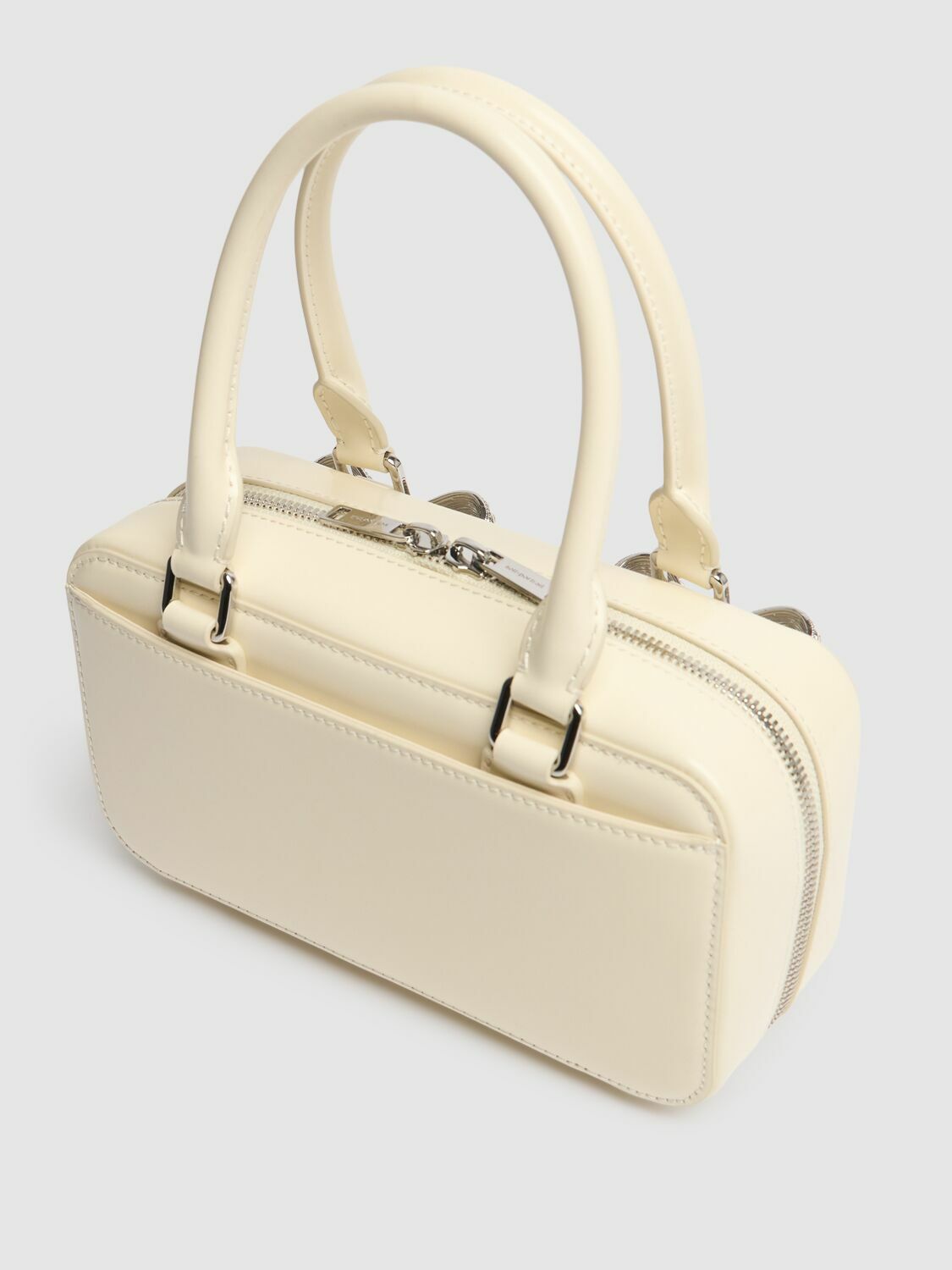SELF-PORTRAIT Mini Leather Top Handle Bag Self-Portrait