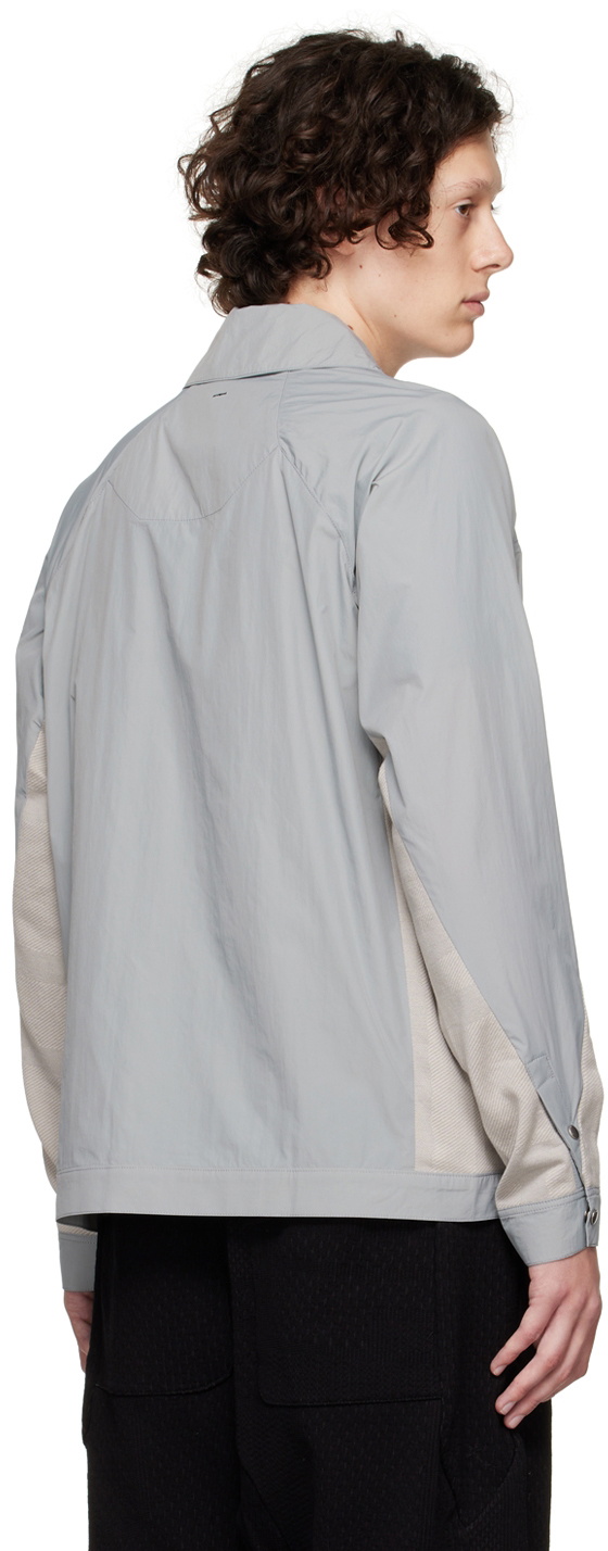 BYBORRE Gray Nylon Jacket BYBORRE
