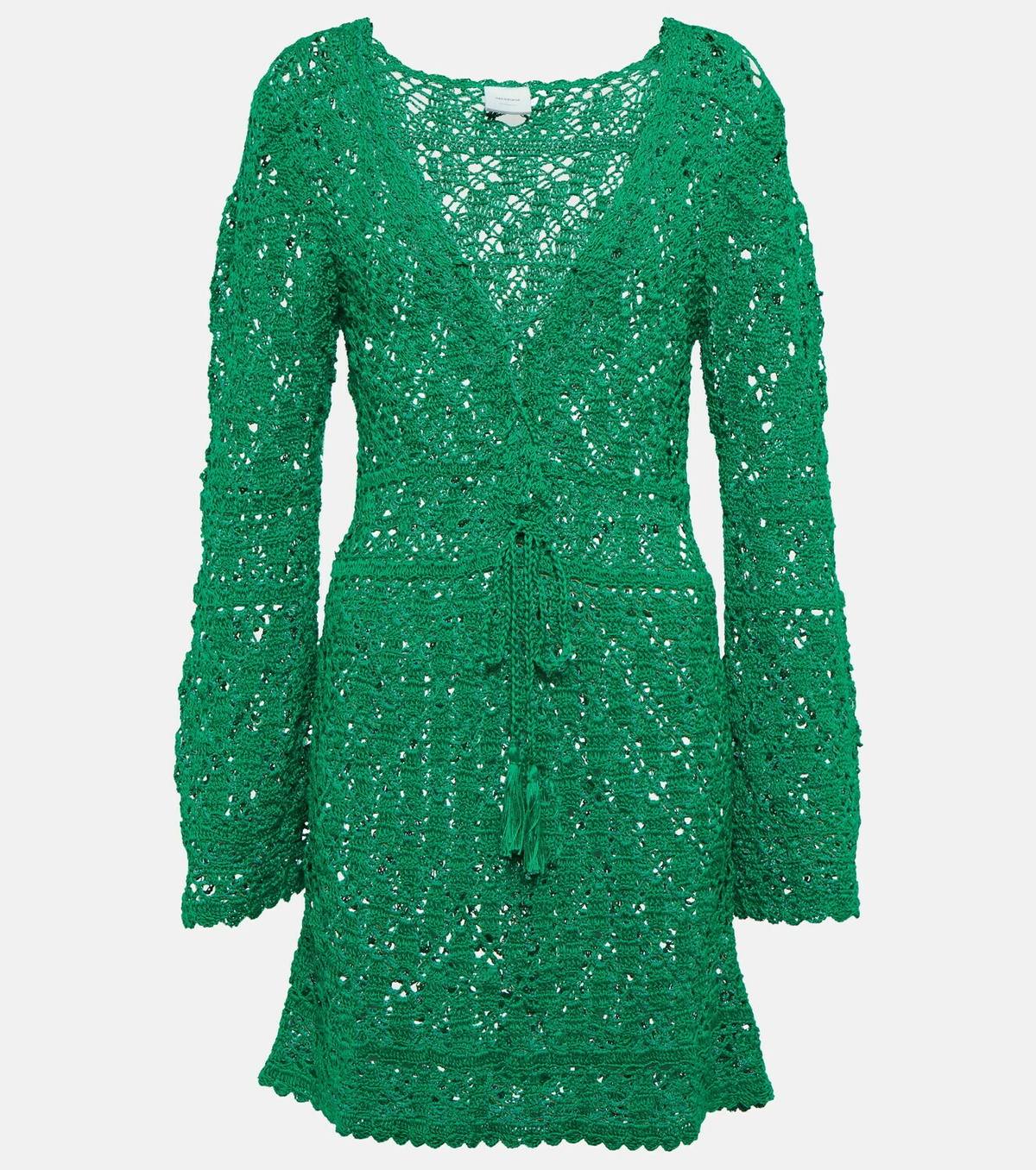 Anna Kosturova Bianca crochet cotton minidress Anna Kosturova