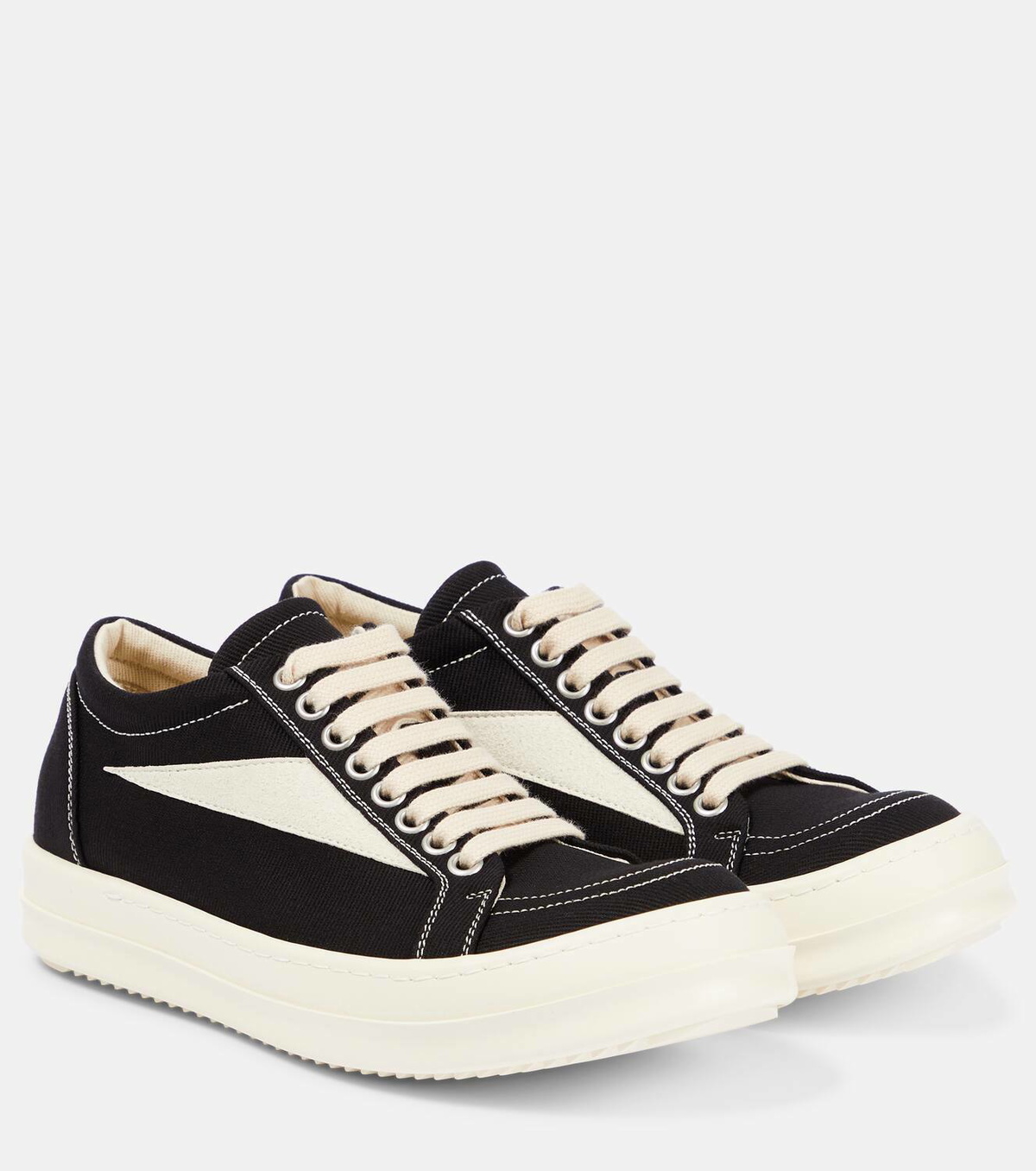 Rick Owens DRKSHDW Vintage denim sneakers Rick Owens